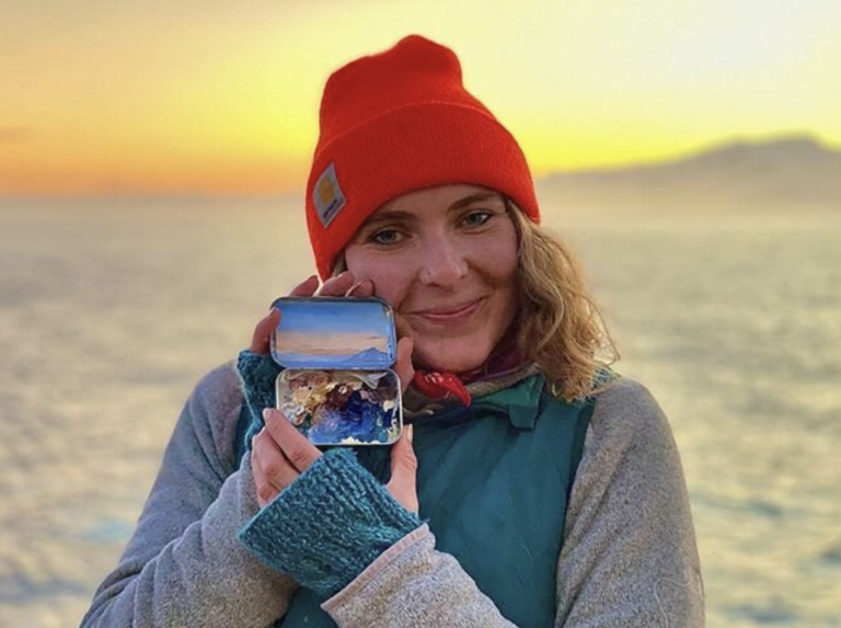 This Eco-Artist Recycles Park Trash Into Impressionist Art - US Park Pass