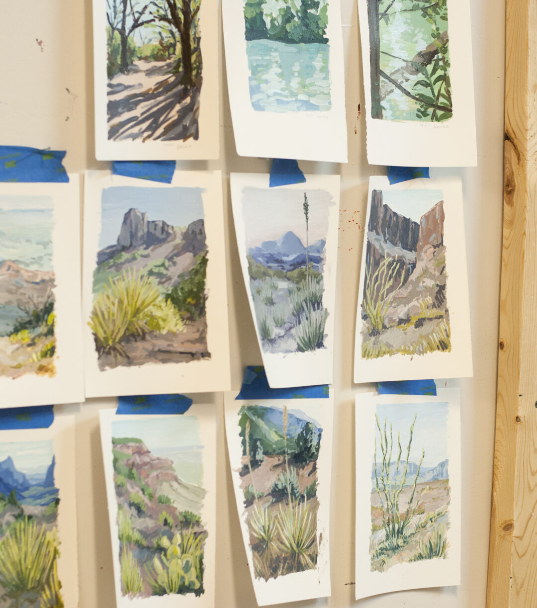 Meet the Artist Creating Vibrant Paintings of National Parks - US Park Pass